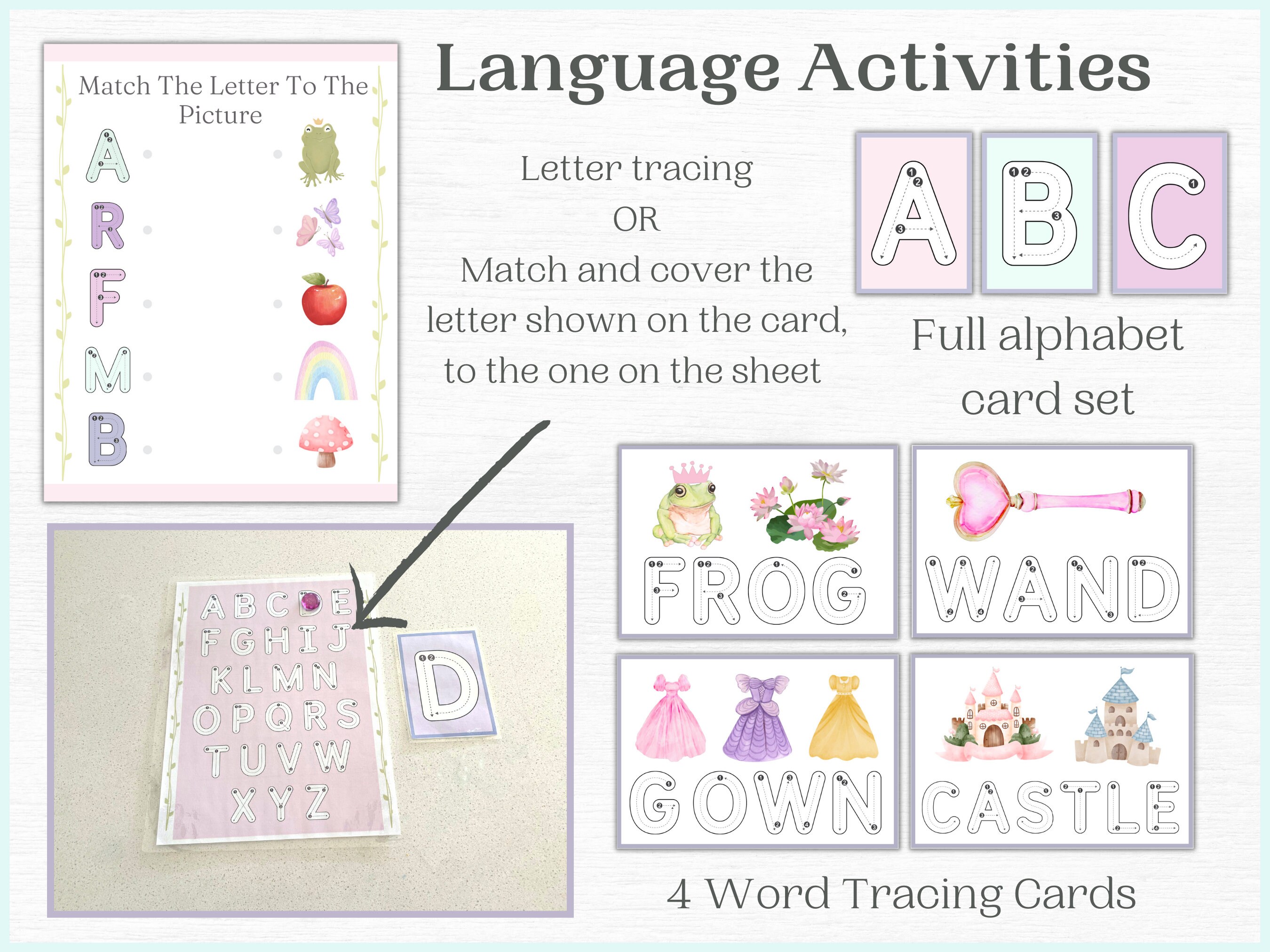 Fairytale/princess Themed Preschool Unit Study Preschool Curriculum ...