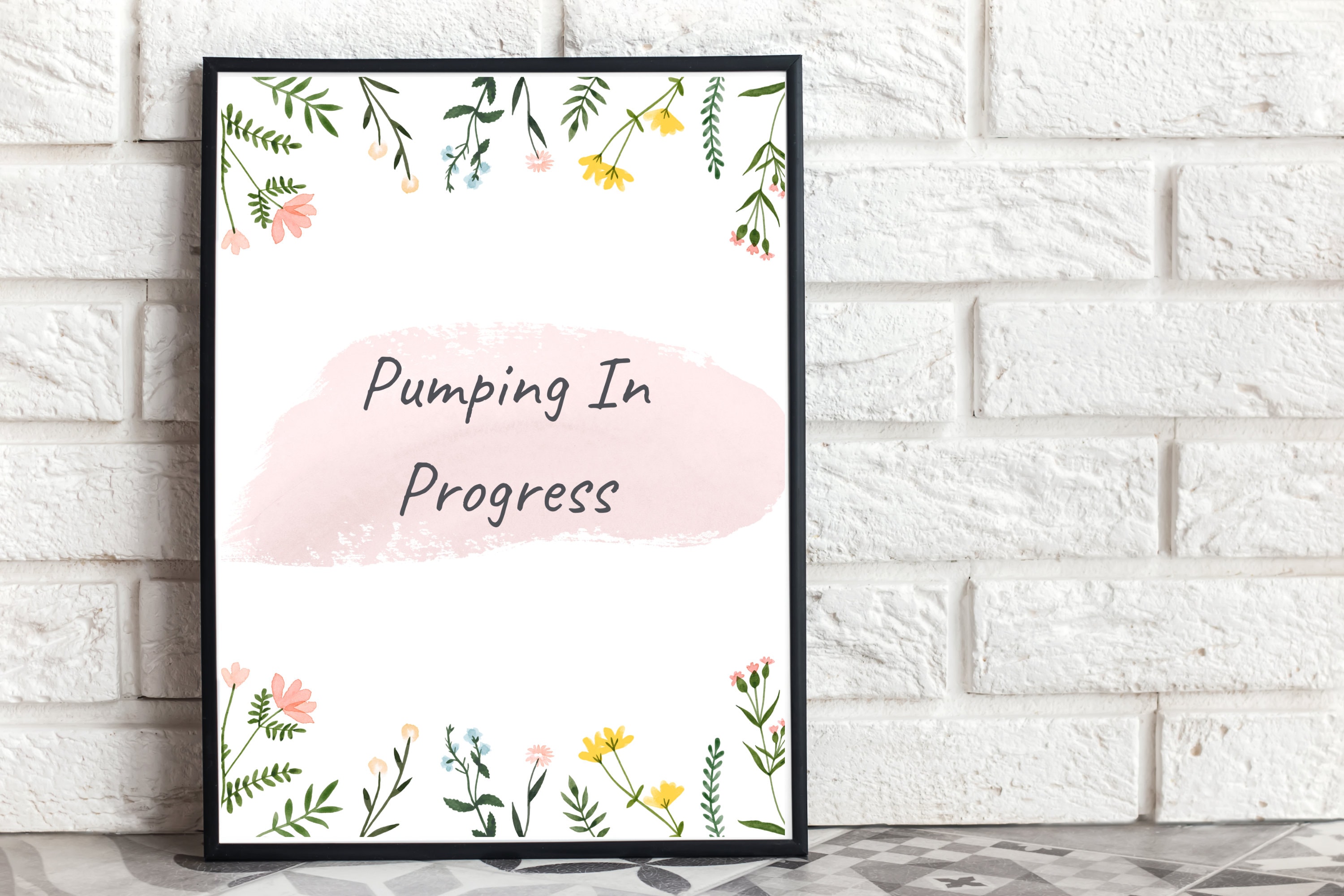 Printable Pumping in Progress Sign | Printable Breastfeeding Sign ...