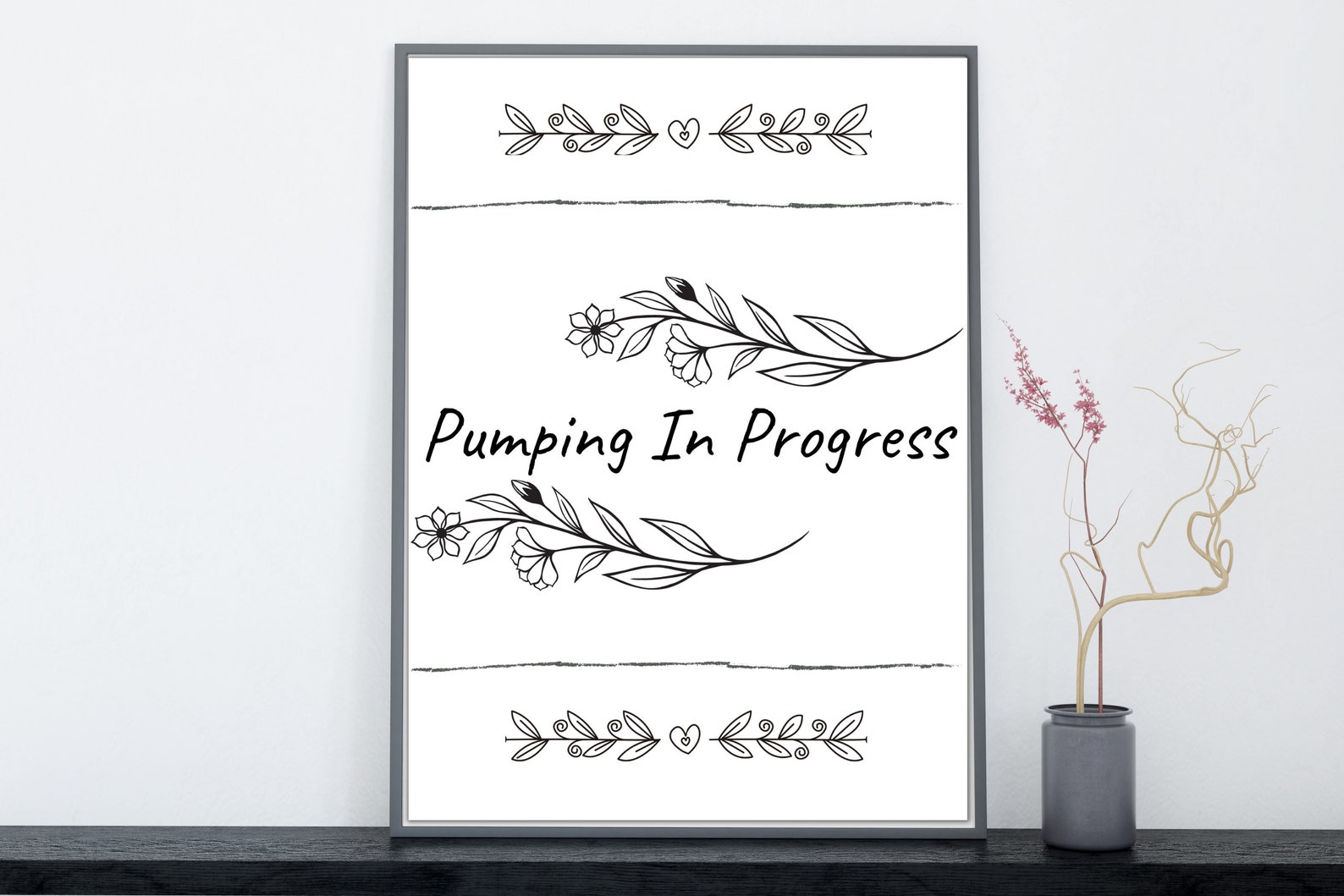 Printable Pumping in Progress Sign | Printable Breastfeeding Sign ...
