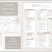 Homeschool Preschool Morning Menu Printable Morning Menu Pages Busy ...