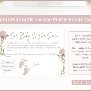 Mini Birth Plan Bundle Editable Birth Plan Hospital Bag - Etsy