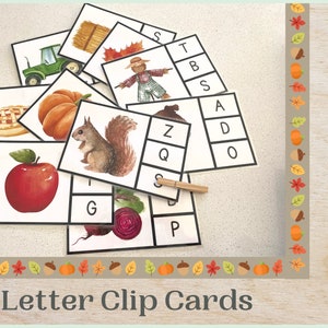 Preschool Fall Harvest Unit Study Bundle | Homeschool Preschool ...