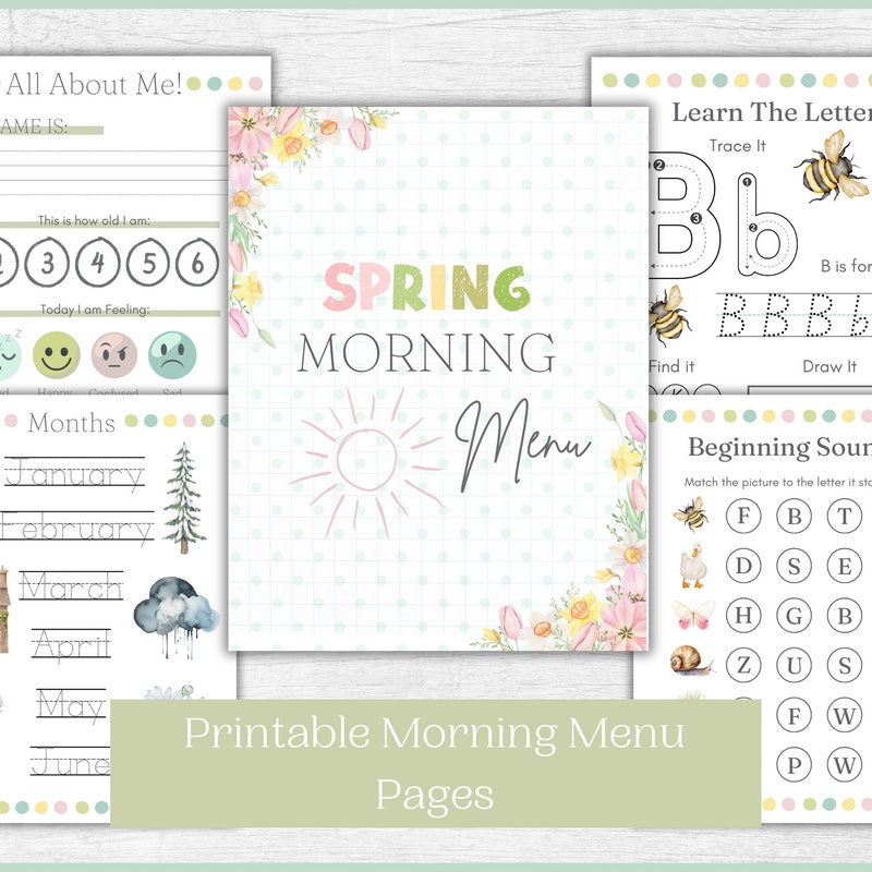 Homeschool Preschool - Etsy
