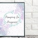 Printable Pumping in Progress Sign Printable Breastfeeding Sign Pumping ...