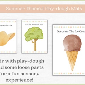 Homeschool Preschool Summer Morning Menu Printable | Morning Menu Pages ...