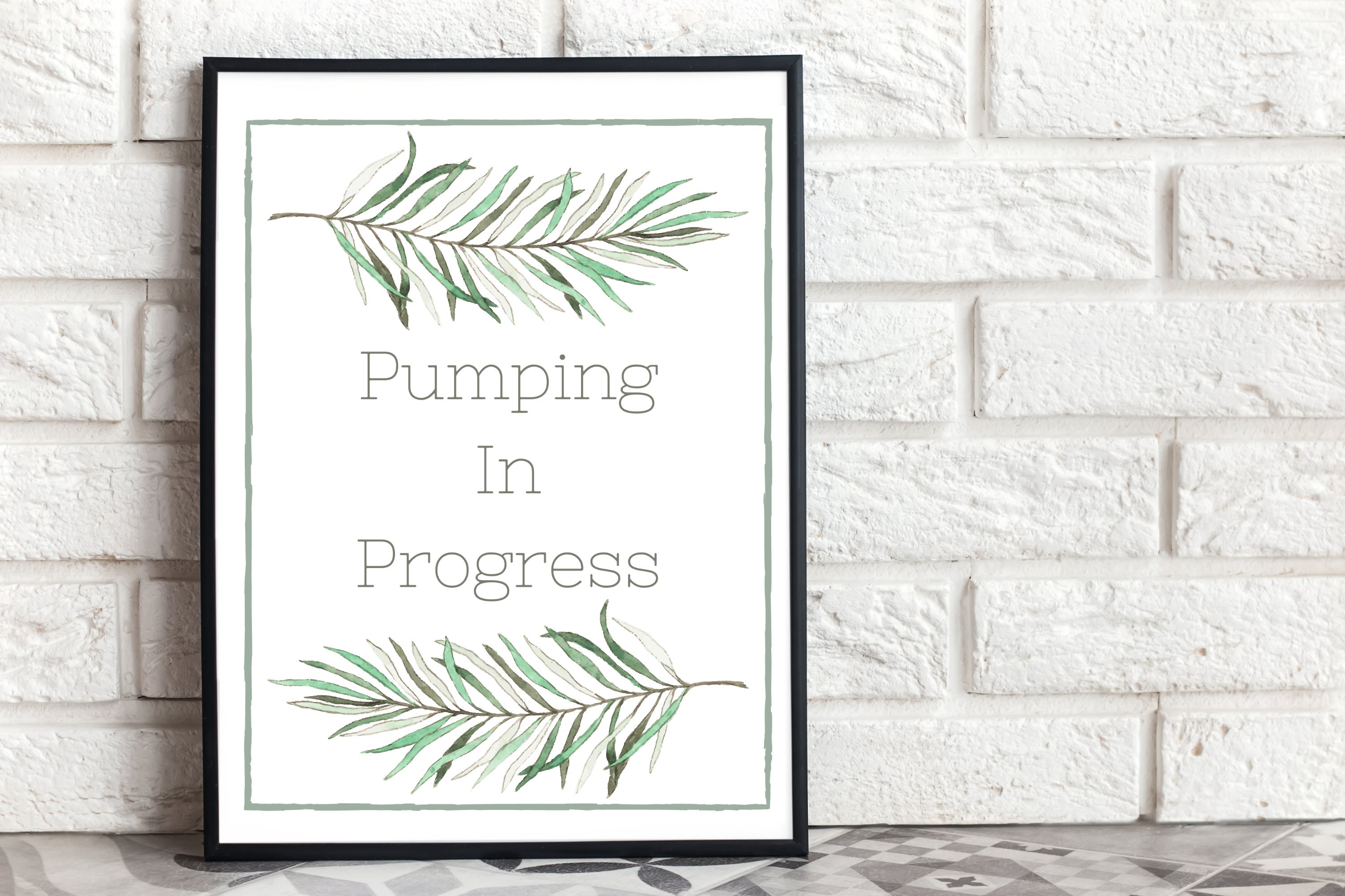 Printable Pumping in Progress Sign | Printable Breastfeeding Sign ...