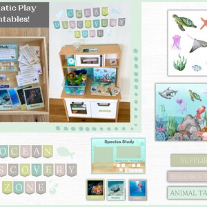 Printable Ocean Unit Study | Ocean Dramatic Play Kit | Homeschool ...