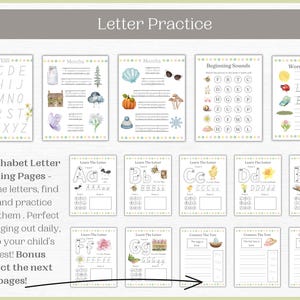 Homeschool Preschool Spring Morning Menu Printable | Morning Menu Pages ...
