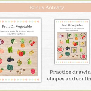 Homeschool Preschool Summer Morning Menu Printable | Morning Menu Pages ...