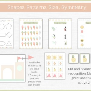 Printable Summer Themed Kindergarten Activities | Homeschool Preschool ...