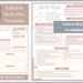 Editable Birth Plan Template | Printable Birthing Plan | Labour and ...