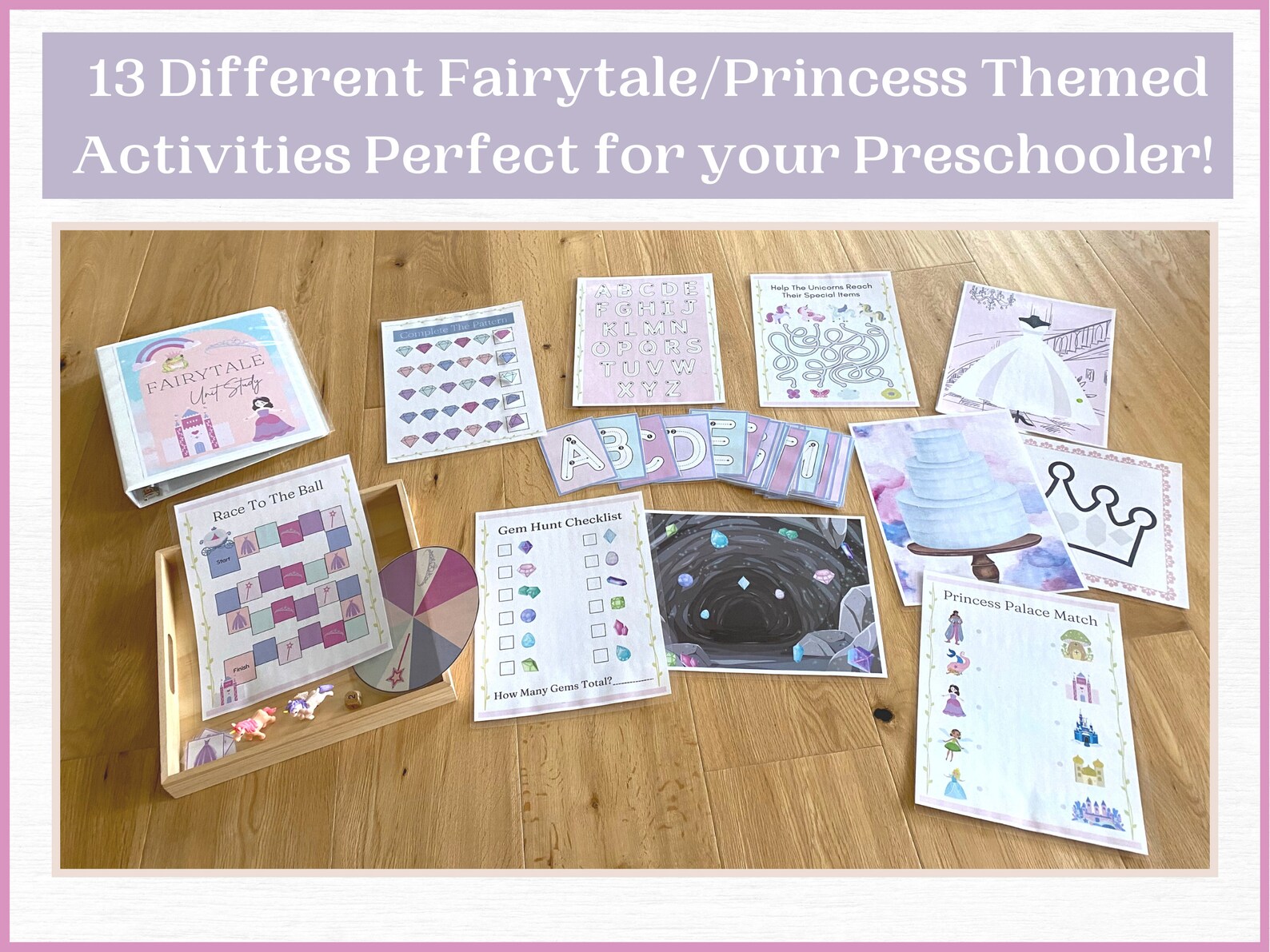 Fairytale/princess Themed Preschool Unit Study Preschool Curriculum ...