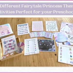 Fairytale/princess Themed Preschool Unit Study | Preschool Curriculum ...