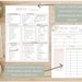 Editable Birth Plan Template and Printable Newborn Log | Mini Birth ...