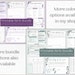 Mini Birth Plan Bundle | Editable Birth Plan| Hospital Bag Checklist ...