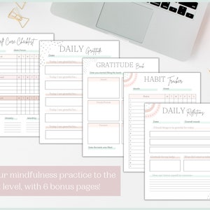 Printable Vision Board Kit | Manifestation Journal | Gratitude Journal ...