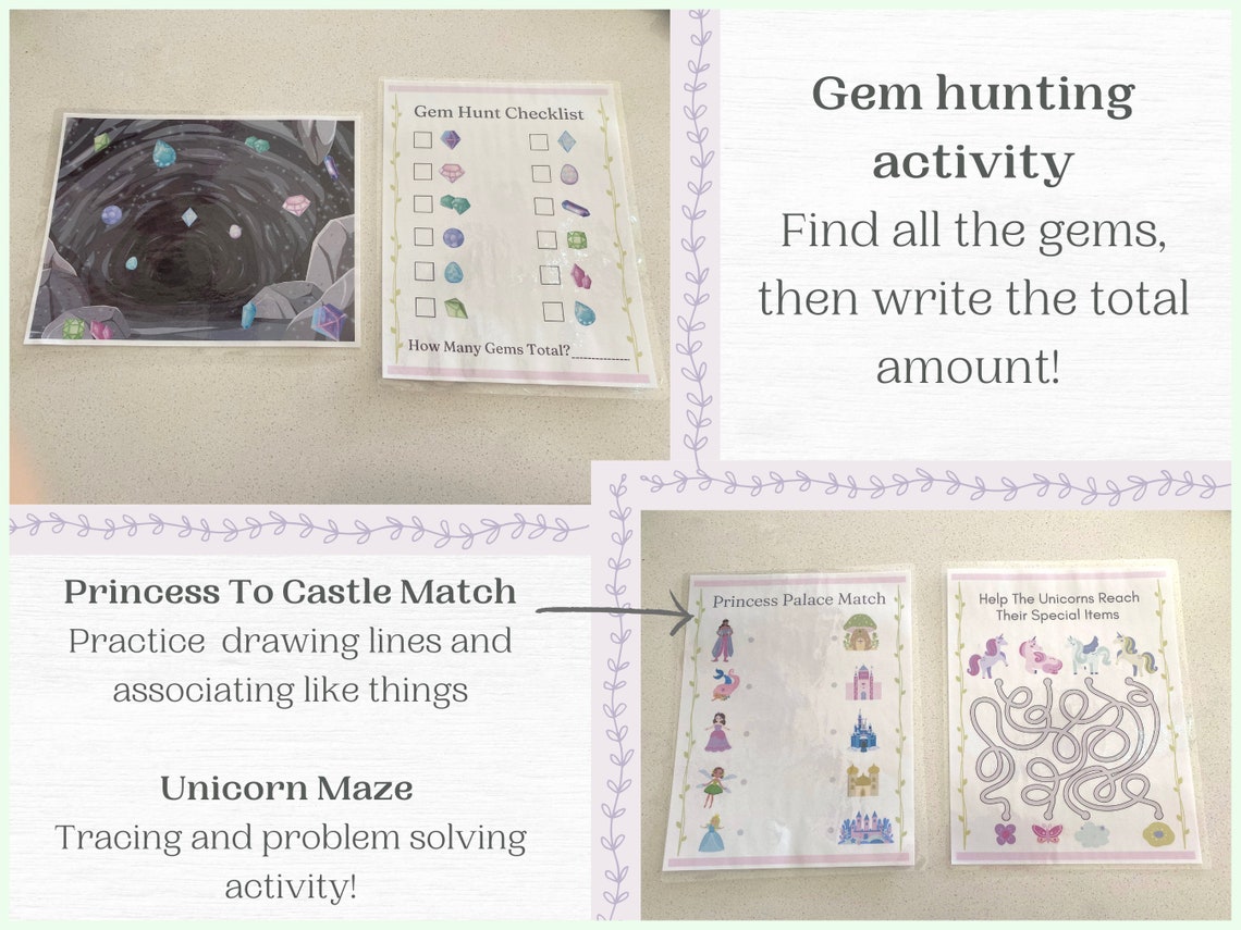 Fairytale/princess Themed Preschool Unit Study Preschool Curriculum ...