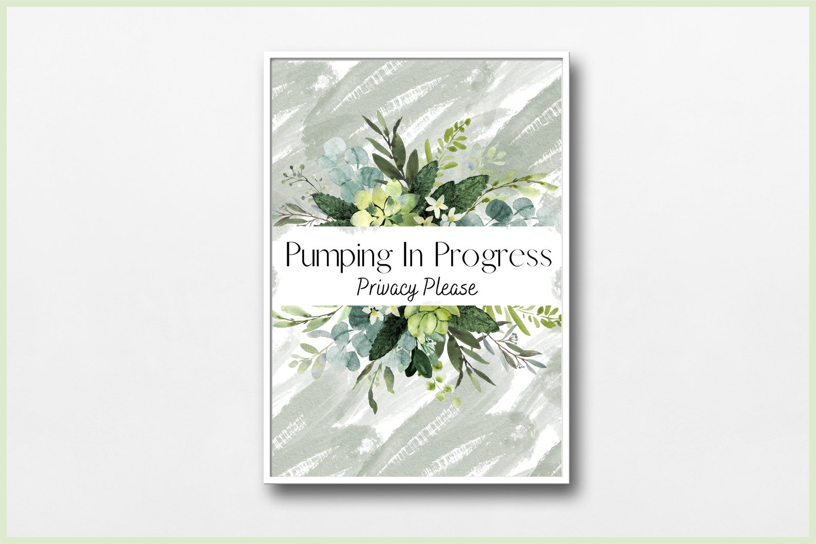 Printable Pumping in Progress Sign | Printable Breastfeeding Sign ...