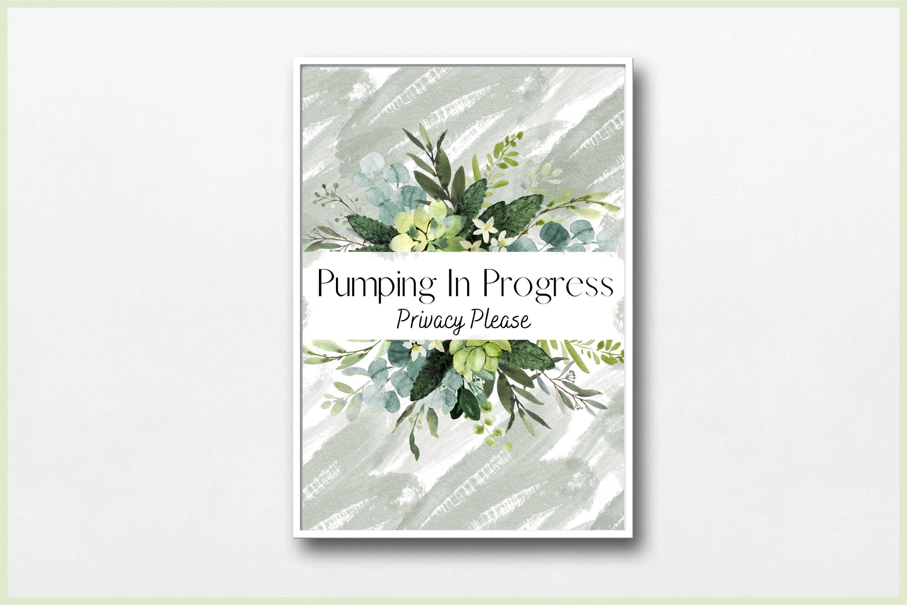 Printable Pumping in Progress Sign | Printable Breastfeeding Sign ...