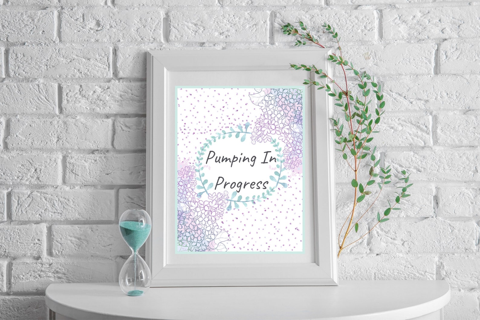 Printable Pumping in Progress Sign Printable Breastfeeding Sign Pumping ...