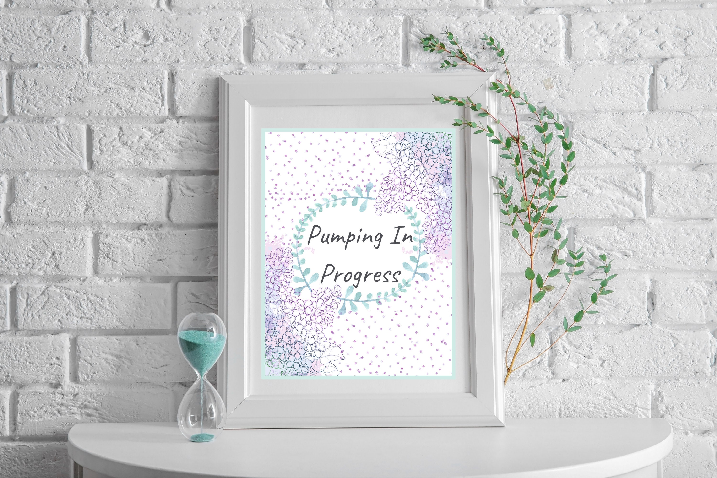 Printable Pumping in Progress Sign | Printable Breastfeeding Sign ...