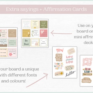 Printable Vision Board Kit | Manifestation Journal | Gratitude Journal ...