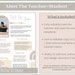 Meet the Teacher and Meet the Student, Editable Classroom Templates ...