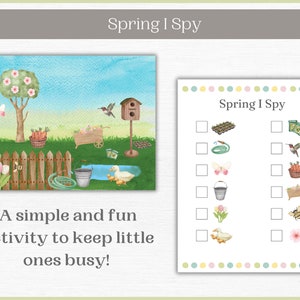 Homeschool Preschool Spring Morning Menu Printable Morning Menu Pages ...