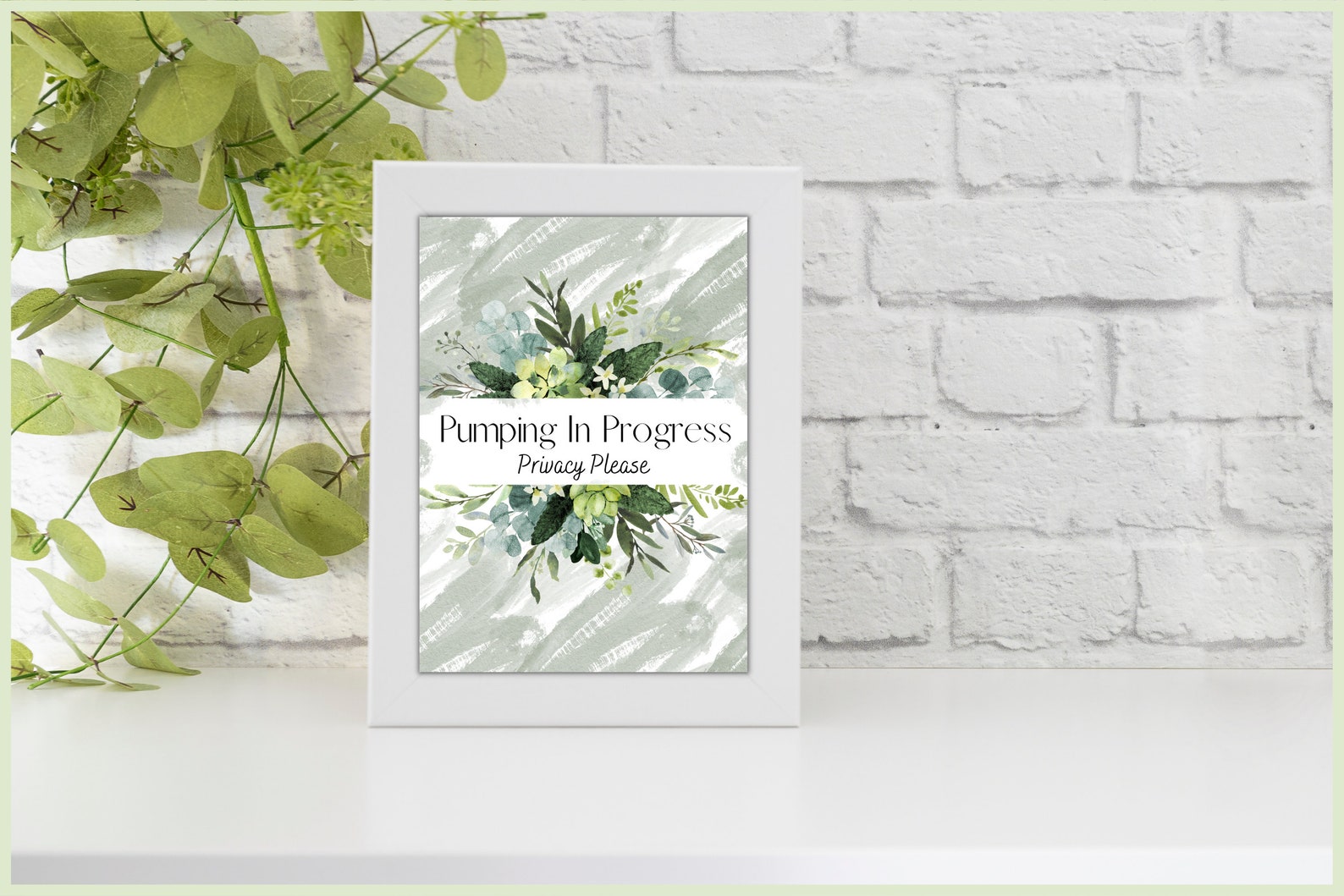 Printable Pumping in Progress Sign | Printable Breastfeeding Sign ...