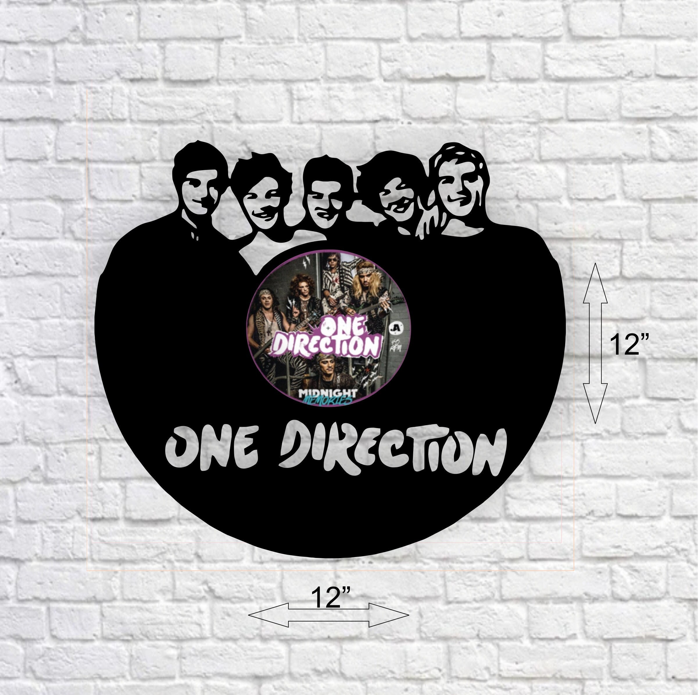1d Logo White