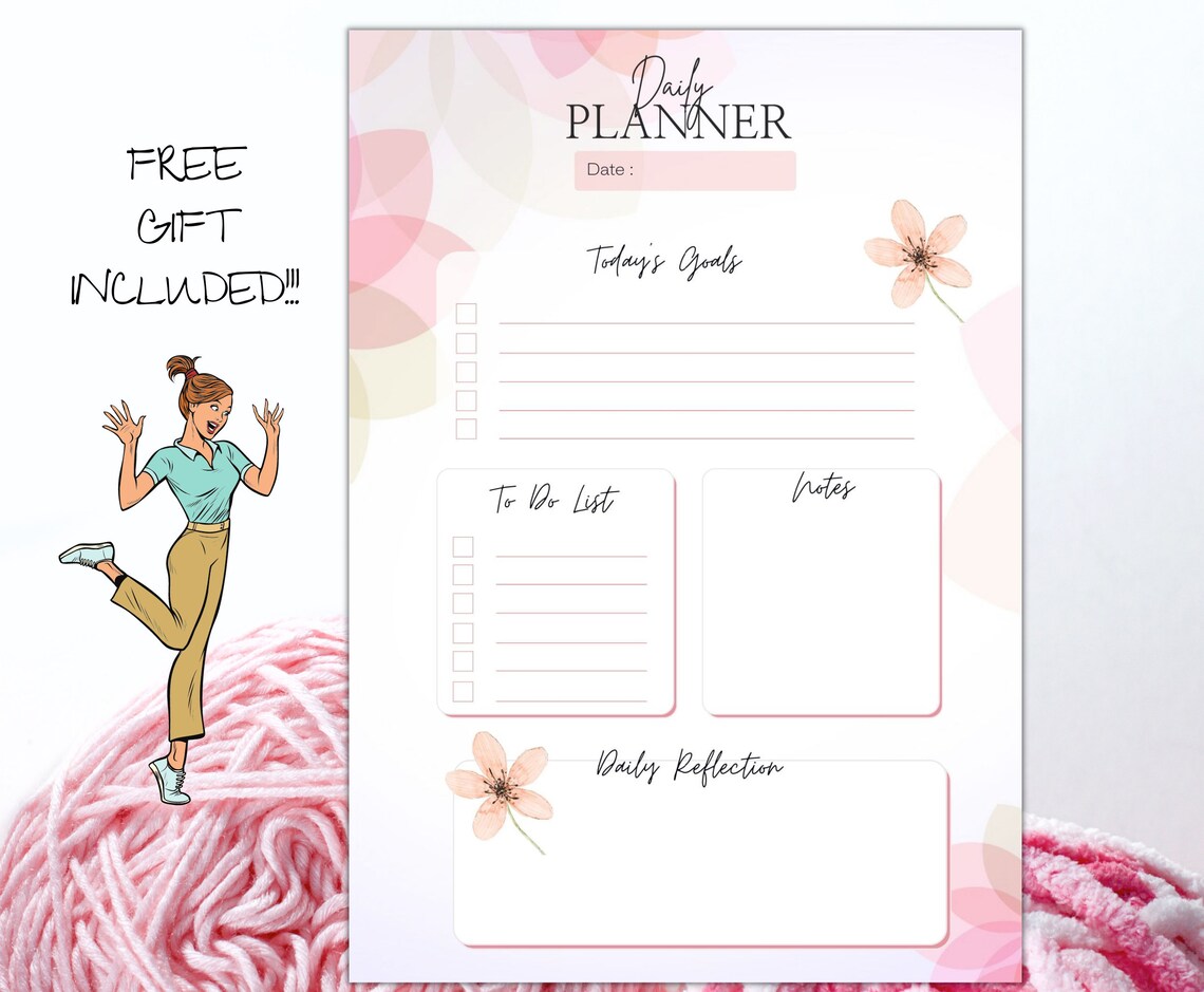 Crochet Project Pages Crochet Planner Printable Crochet | Etsy