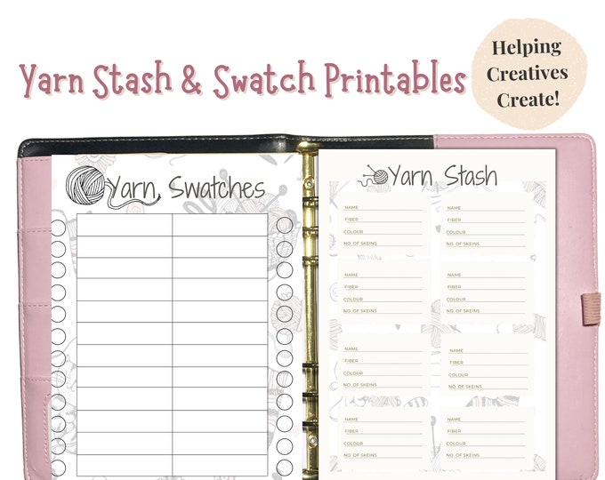 Hand Dyed Cotton Rug Yarn Sample Card - Etsy