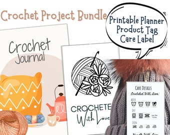 Crochet Project Journal for Project Notebooks or Digital - Etsy