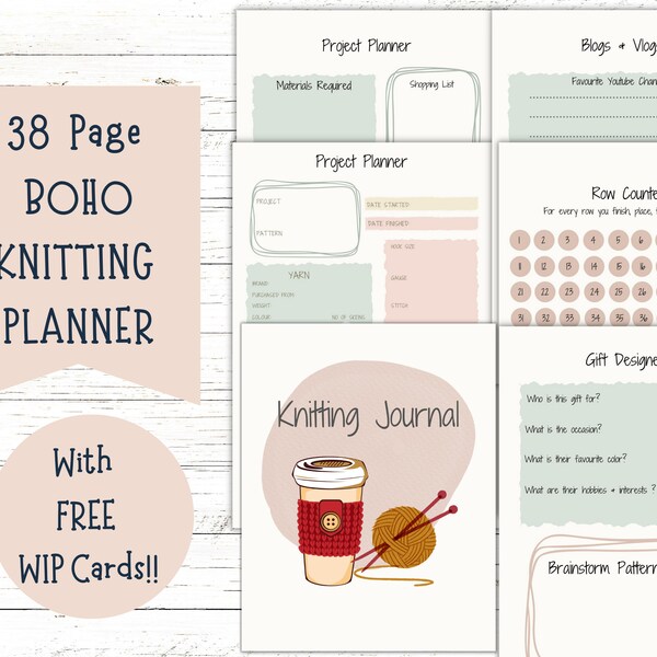 Project Planner - Etsy