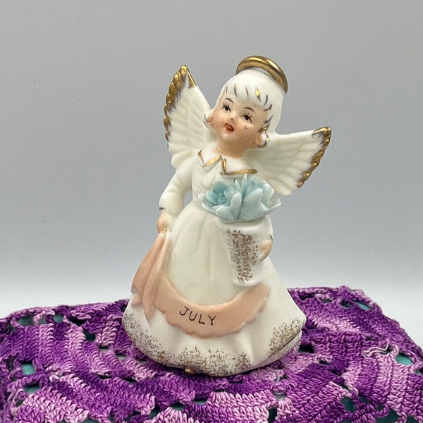 Lefton July Girl Figurine - Etsy