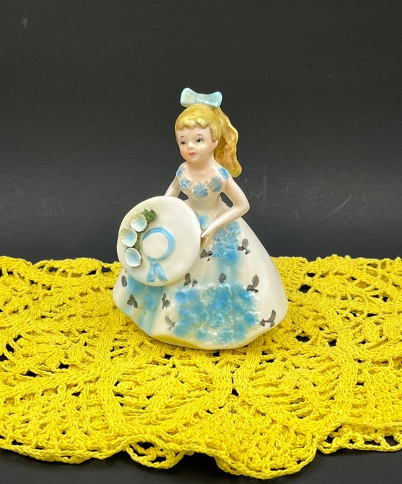 Vintage Lefton Southern Belle Girl Figurine MCM 2353 - Etsy