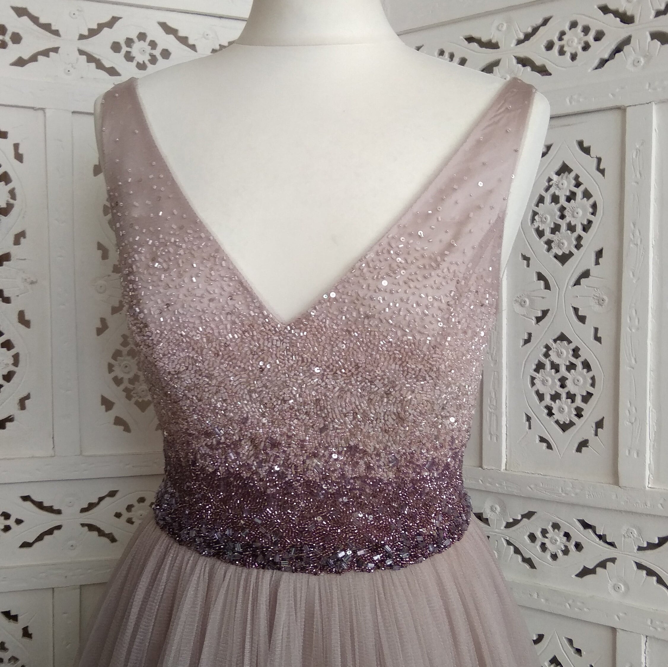 Custom Beaded Dress, Custom Wedding Embroidery, Custom Beaded Clothes ...