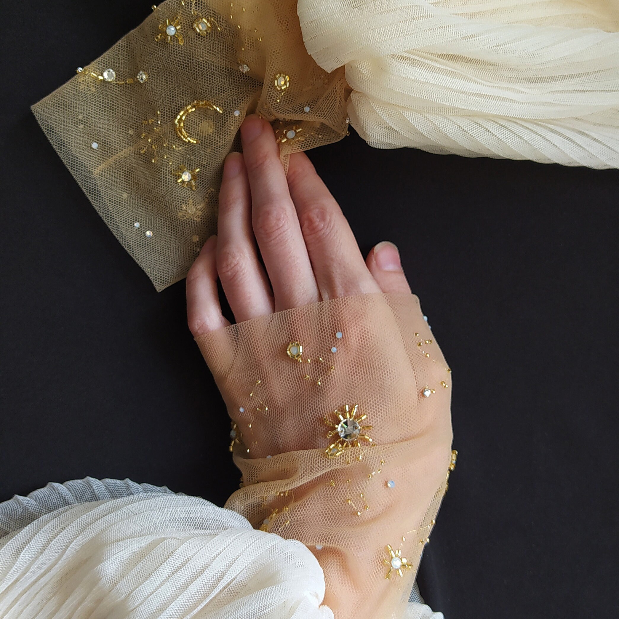 Custom Beaded Dress, Custom Wedding Embroidery, Custom Beaded Clothes ...