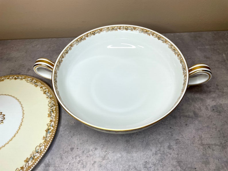 Gorgeous Vintage Noritake Darleen Round Handpainted Lidded China ...