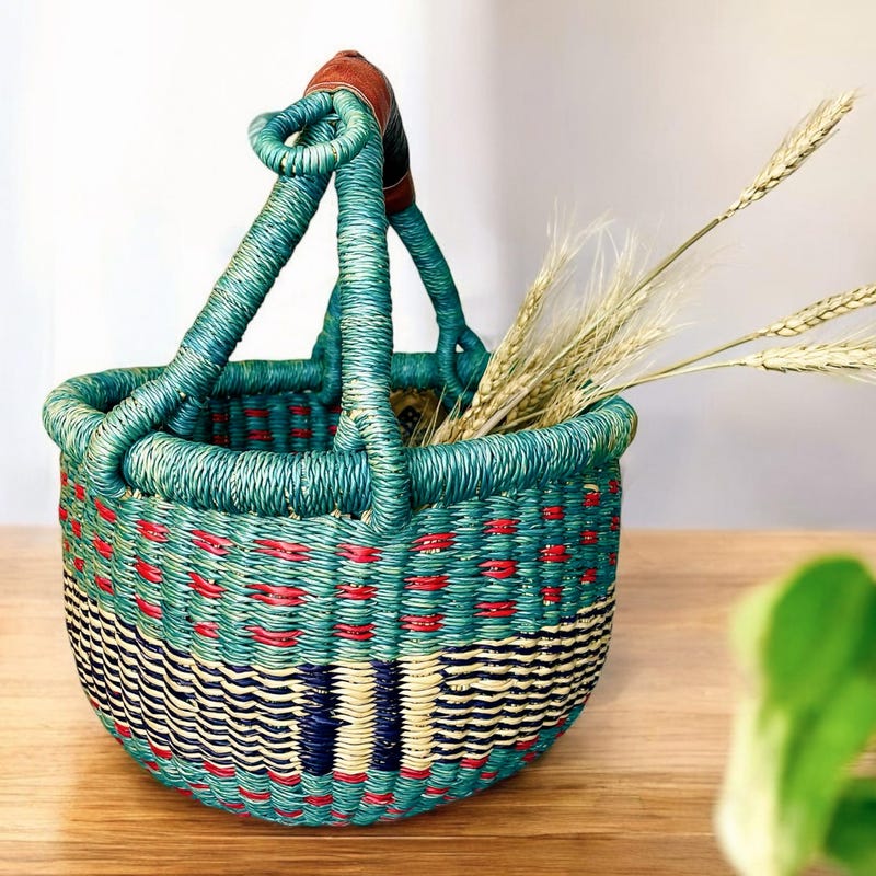 Woven Baskets - Etsy