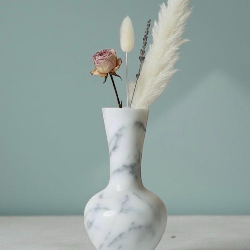 Marble Mcm Vases - Etsy