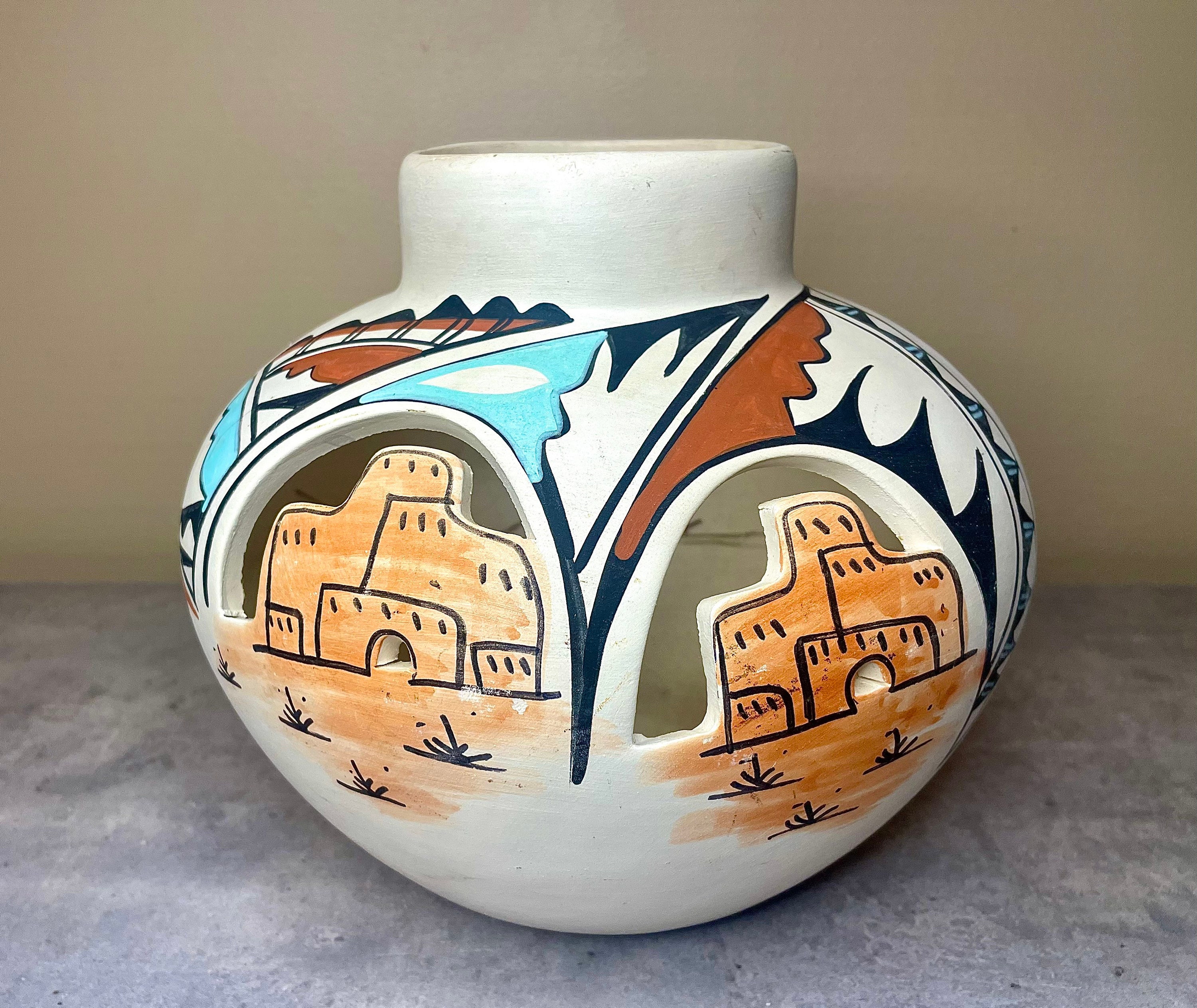 Unique Vintage Toya Native American Handmade Pottery Vase With - Etsy