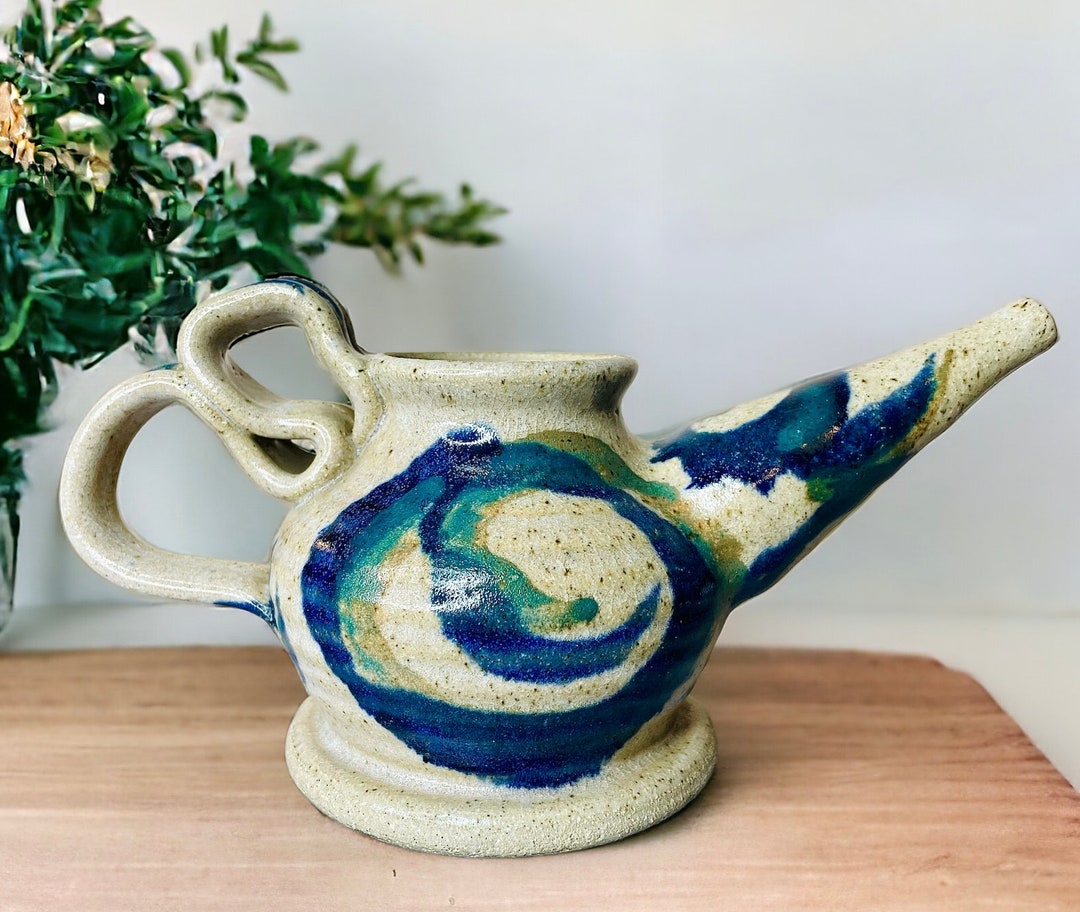 MCM Handmade Unique Studio Pottery by White Funky Stoneware Pottery ...