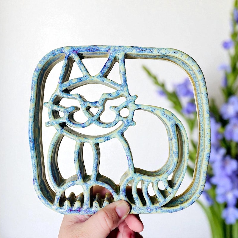 Pottery Trivet - Etsy