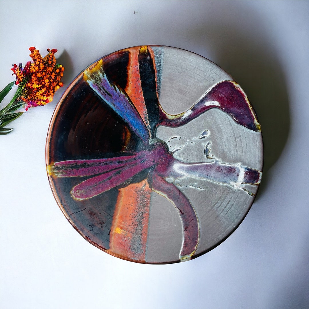 Vintage Matthew Patton Studio Pottery Heel Thrown Large Pottery Bowl ...