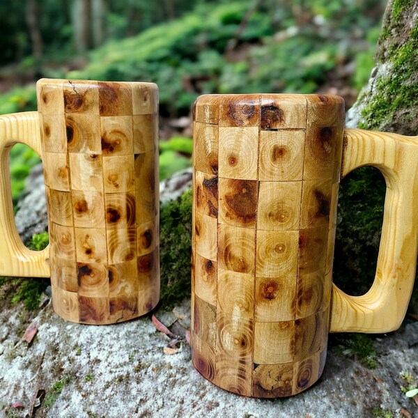 Wooden Mug - Etsy