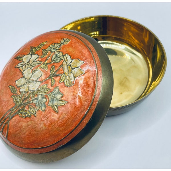 Brass Trinket Box - Etsy