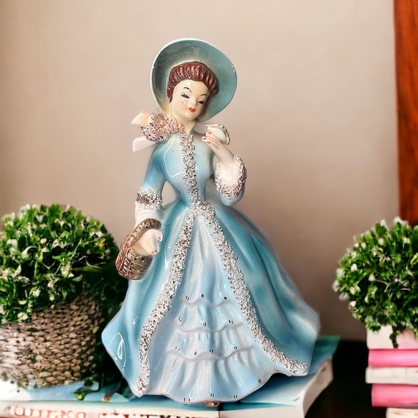 Porcelain Lady Figurines - Etsy