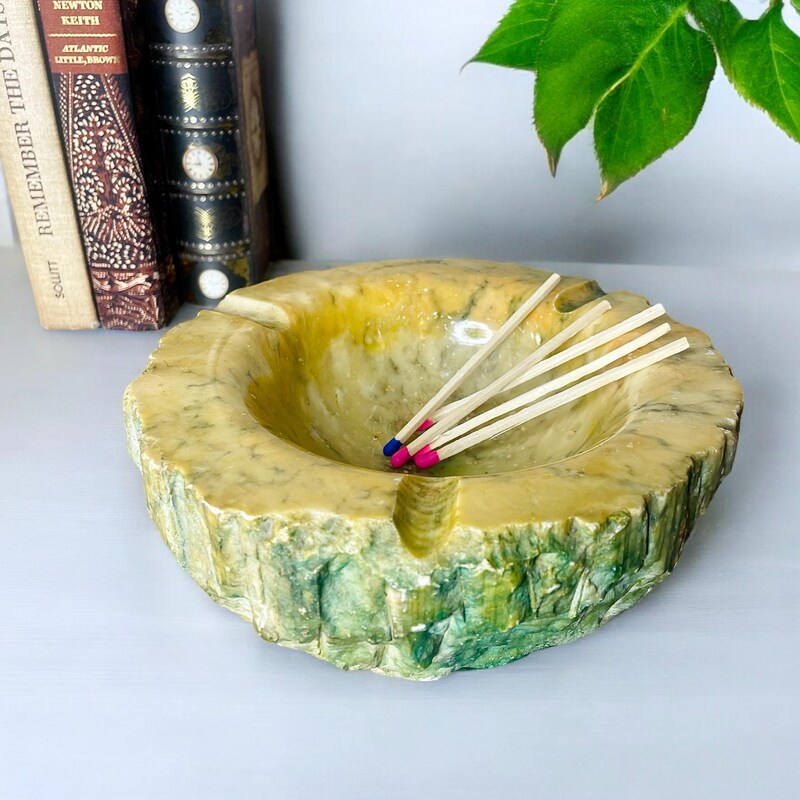 Stone Ashtray - Etsy