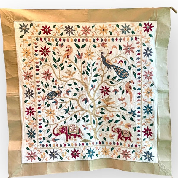 Embroidered Tapestry - Etsy